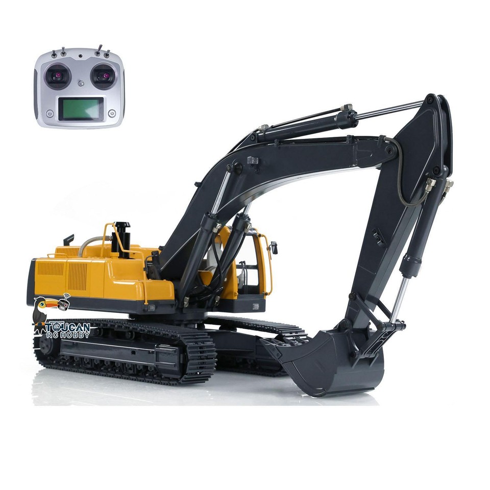 1/14 JDM-106 Hydraulic Painted Assembled V2 RC Excavator Digger W ...