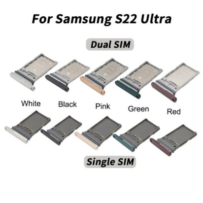 SIM Card Tray For Samsung Galaxy S22 Ultra 5G SM-S9080 SM-S908U SM ...