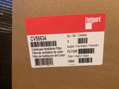 Fleetguard CV50634 Crankcase Ventilation Filter *1-PACK* | eBay