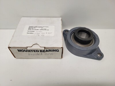 NEW IN BOX! KAMAN 1-11/16" 2 BOLT FLANGE MOUNT BEARING 400990 FB230X1 ...