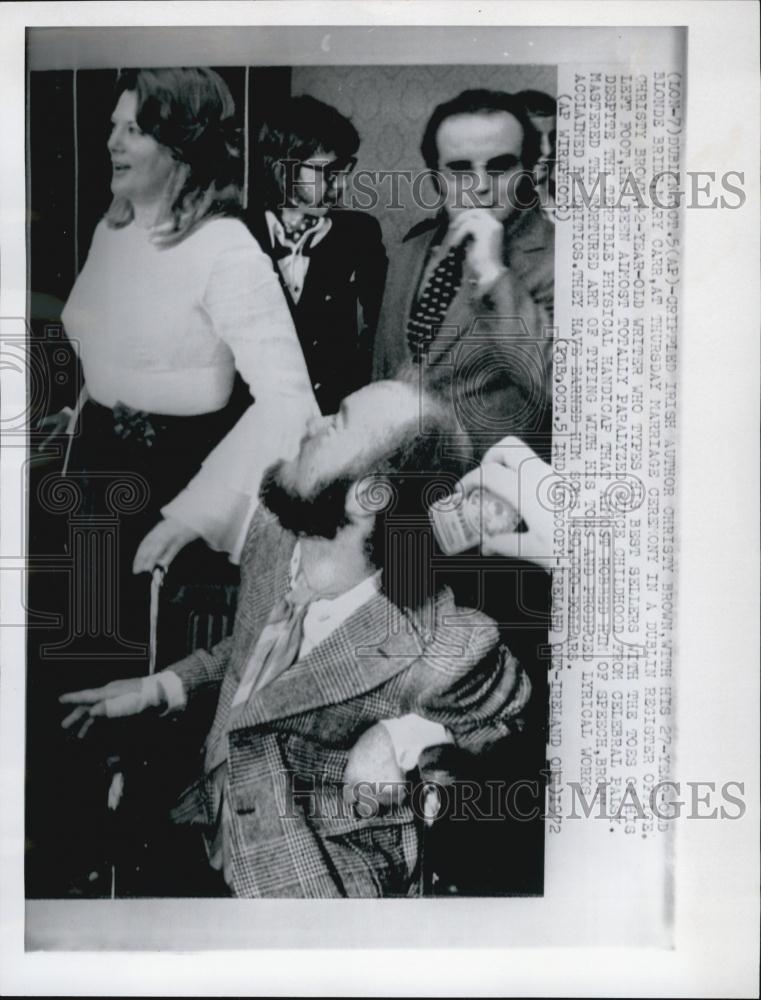 Mary Carr Christy Brown Death Of Christy Brown, Writer & Painter