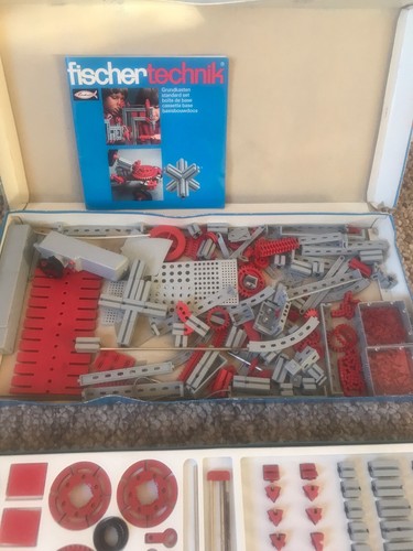 Vintage Fischertechnik Sets x3 Hobby Toy Manuals & Spare Parts - Made ...