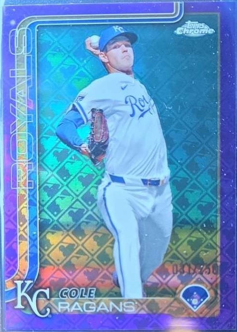 2025 Topps Chrome Logofractor Edition - Cole Ragans, Cole Ragans #151 ...