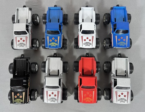 Lot of 8 Monster Trucks Friction Action 5" w/Impetuous Bull Logo Toy SS ...
