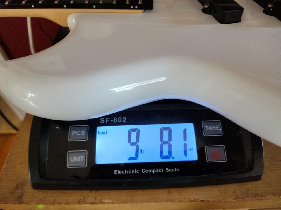 Chowny SWB-1 Scott Whitley Signature Short Scale Bass - white | eBay