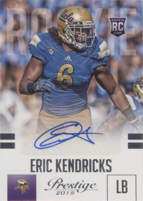 2015 Panini Prestige - Rookie Eric Kendricks #238 Signatures (AU, RC ...