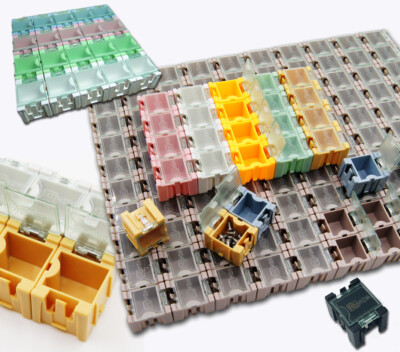 SMD Container Box für Bauelemente und Kleinteile 0402 0603 0805 1206 ...