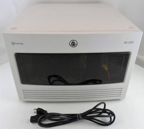 Mitel SX-200 PBX Cabinet with Digital Line Card No Door Key for Parts ...