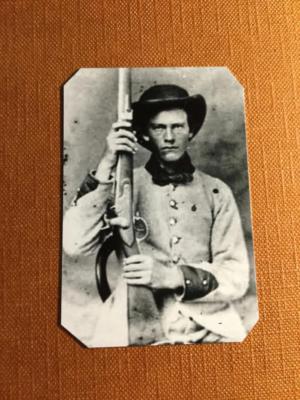 Rifled Armed Confederate Soldier Tintype C1090RP | eBay