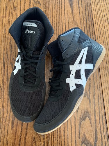 New Men's ASICS Wrestling Shoes Size 13 Black Matflex 1081A051 | eBay