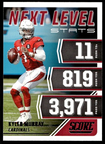 Kyler Murray 2021 Score Next Level Stats Green #NL9 Cardinals Football ...