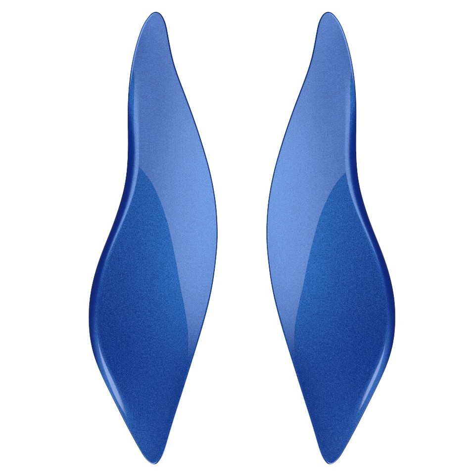 BLUE MAX Air Deflectors Batwing Fairing Deflectors Wind Fits 14+ Harley ...