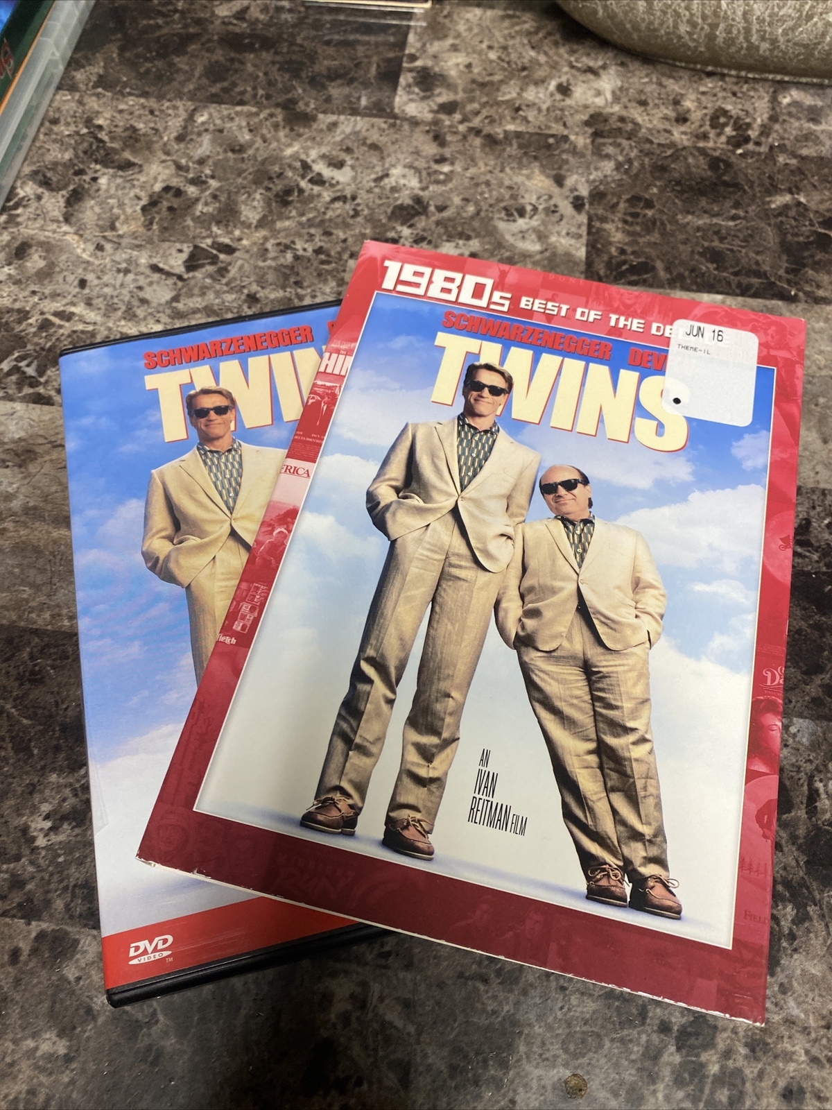 Twins (DVD, 2016) 1980s Best Of The Decade Slipcover Arnold ...