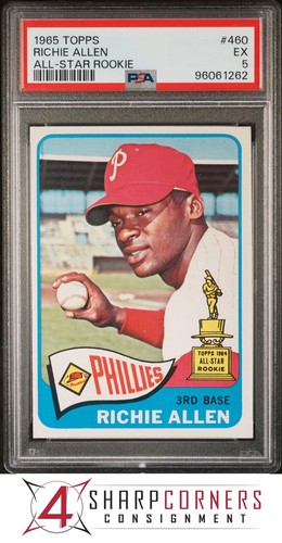 1965 TOPPS ALL-STAR ROOKIE #460 RICHIE ALLEN PHILLIES PSA 5 | eBay