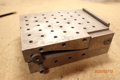 LOT G83 MACHINIST ADJUSTABLE ANGLE SINE PLATE JIG FIXTURE TOOLING | eBay