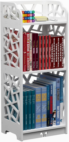 Small Bookshelf for Small Spaces, Bookcase with 3 Tier 2 Shelf Bookcases Bookshe 313046978906| eBay