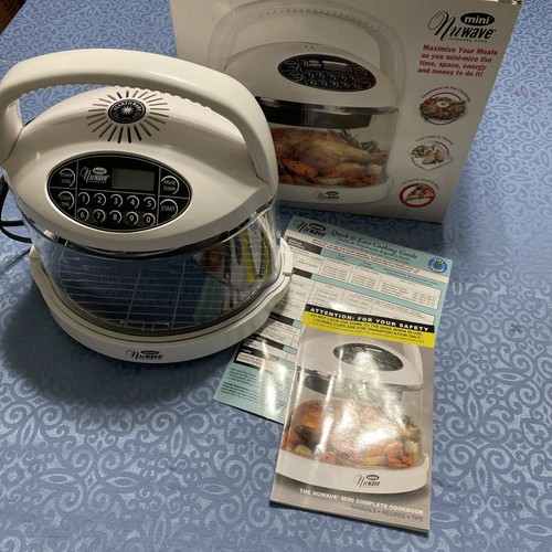 Nuwave Mini Infrared Oven 20101 White Digital 800W In Box Refurbished ...