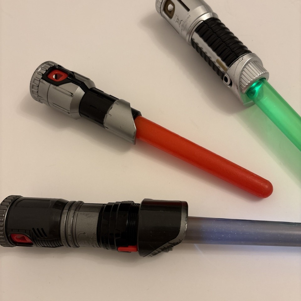 Star Wars Lightsabers Blade Builders CHOOSE YOUR OWN Lightsaber bundle ...
