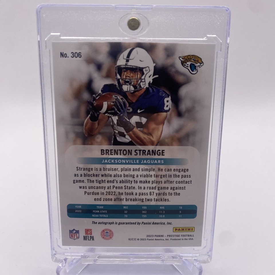 2023 Panini Prestige Rookies Xtra Points Red Auto Brenton Strange /199 RC | eBay