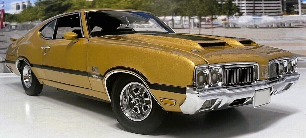 1 OLDS 442 Custom Built Classic Race Car Promo Model Hot Rod Carousel ...