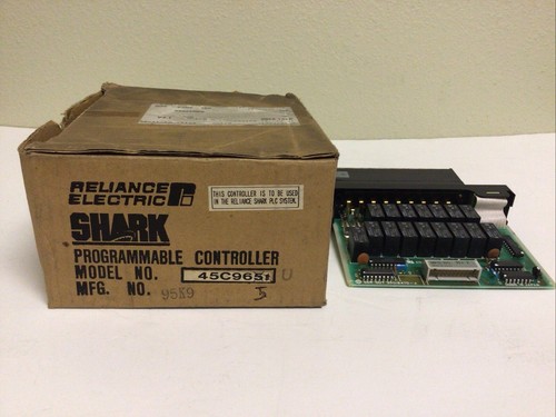 NEW, RELIANCE ELECTRIC 45C965 SHARK XL INPUT MODULE, FREE SHIPPING | eBay