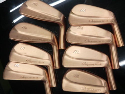 Mizuno MP14 Forged Iron Set Heads Only 3-9-Pw Special customize Copper ...