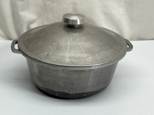 SUPER MAID ALUMINUM COOKWARE BAKING DISH CASSSEROLE DUTCH OVEN VINTAGE ...