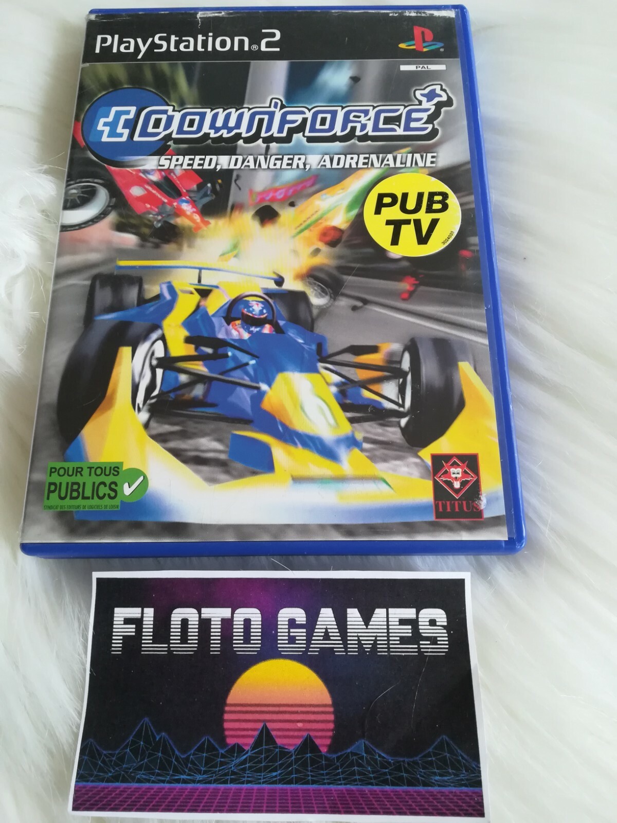 Downforce PlayStation 2 PAL - Prix - Photo - Présentation