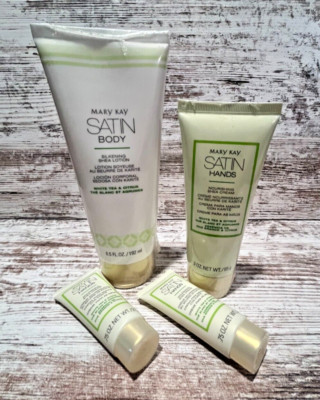 Mary Kay White Tea & Citrus Satin Body, Satin Hands & 2 Satin Hands ...