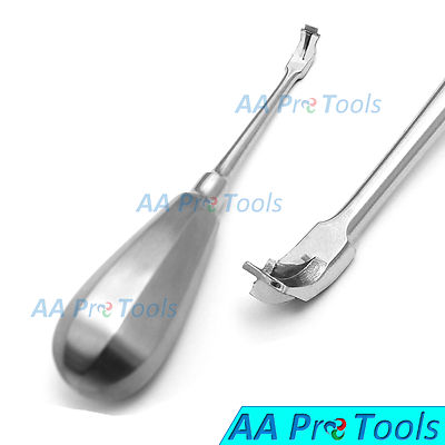 AAPRO X2 PC Dental Crown Splitter Remover Offset Elevator Full Metal ...