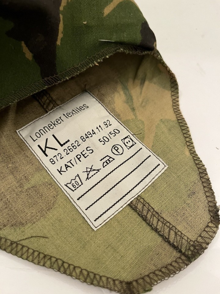 Dutch M1 Helmet Cover DPM Woodland Camo Netherlands M53 Cover O1992 | eBay