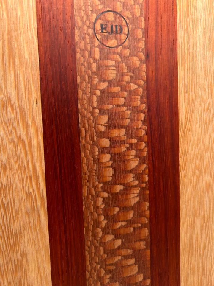 Handmade Wood Cutting Board 14” Long & 7” Wide With Beveled Edge | eBay