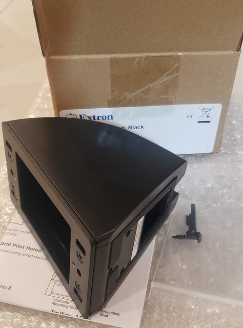 Extron SMB 112 Surface Mount Two Gang Black for sale online | eBay