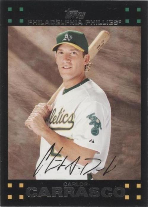 2007 Topps Updates & Highlights - Chris Denorfia #UH40 Red Back Carlos ...