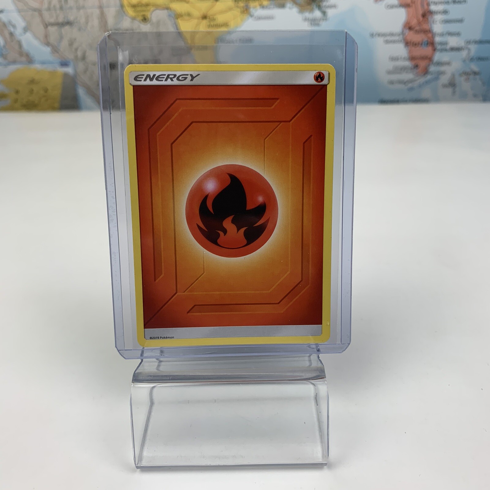SHIPS SAME DAY Pokemon Card Fire Energy (2019) Common Unnumbered TCG NM ...