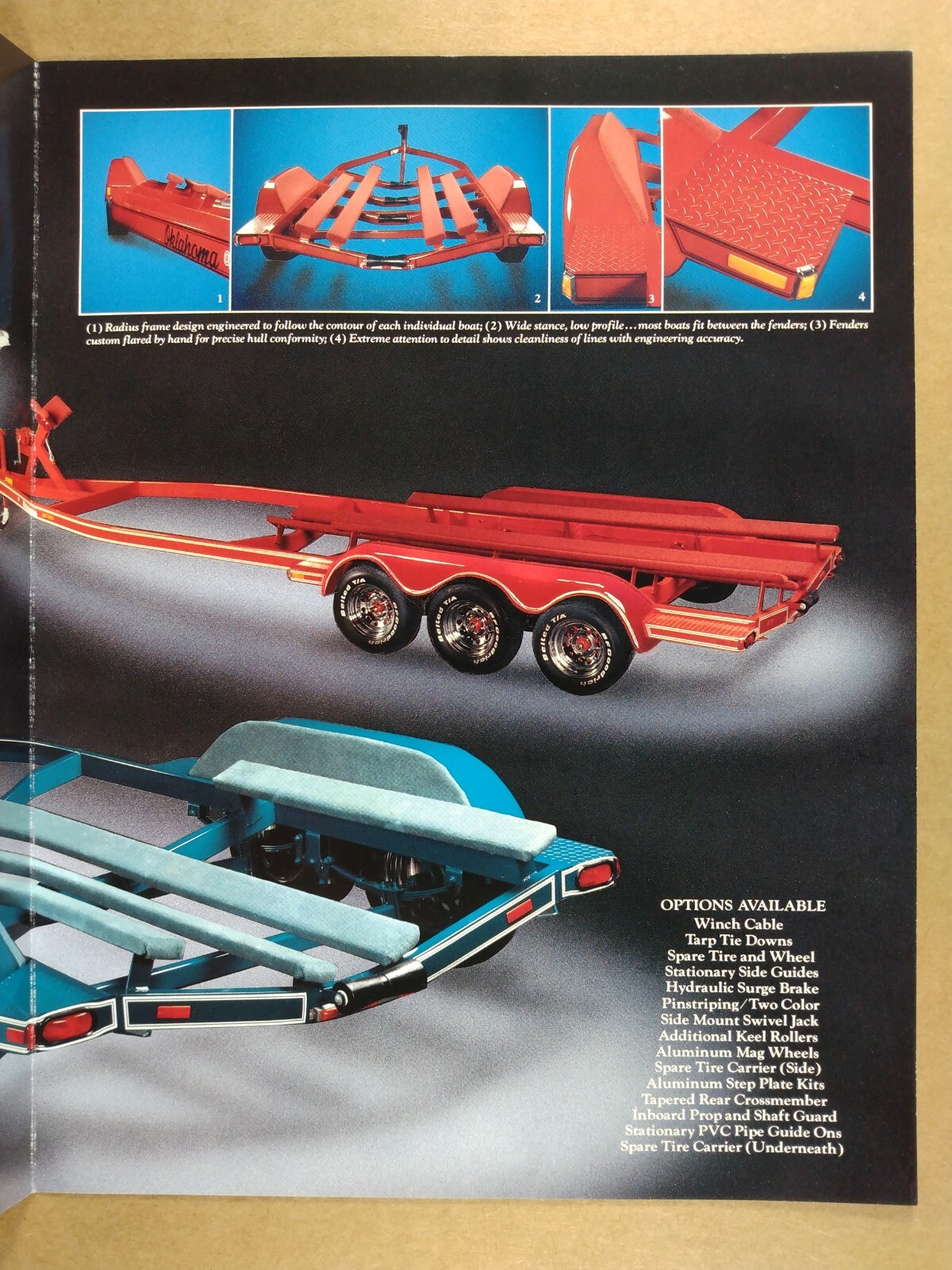 OKT Oklahoma Boat Trailers Brochure | eBay