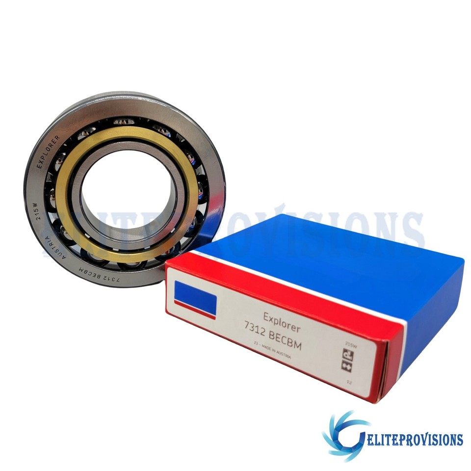NEW For SKF 7312 BECBM Angular Contact Metal Ball Bearing | eBay