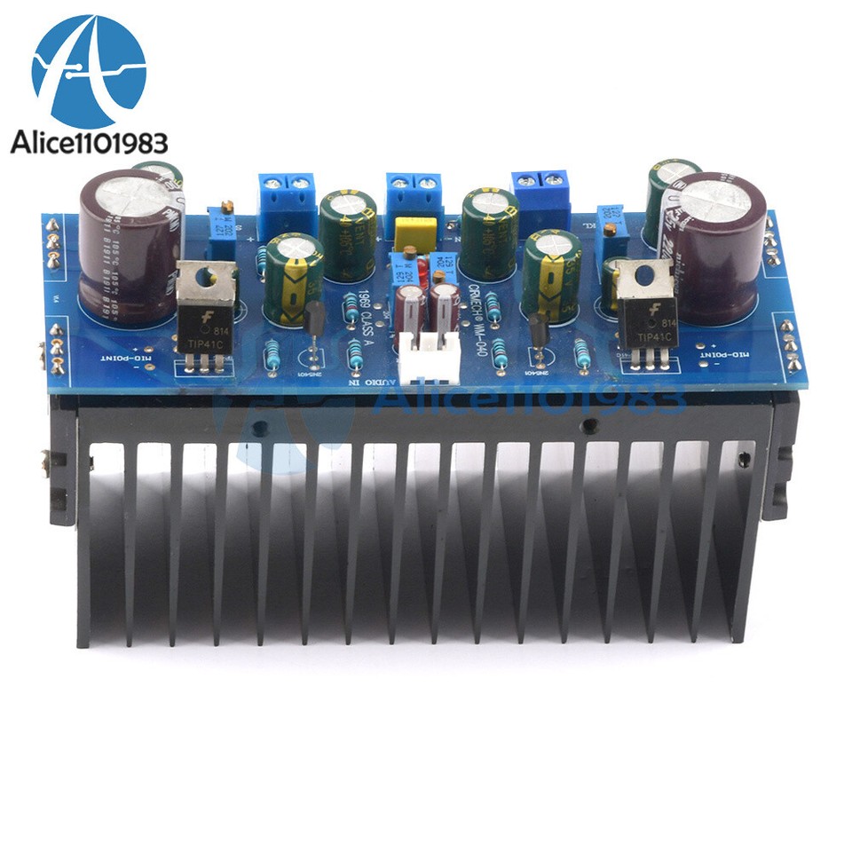 DIY Power Amplifier Board Kit HIFI Hood Class A DC12-30V 20W*2 | eBay