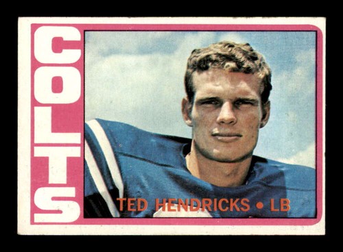 1972 Topps #93 Ted Hendricks RC EX+ X2619888 | eBay