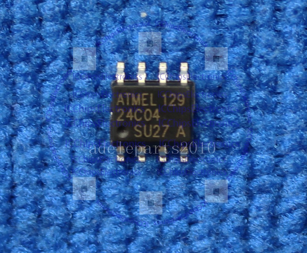 100pcs AT24C04 24C04 AT24C04N Serial EEPROM SOP-8 ATMEL | eBay