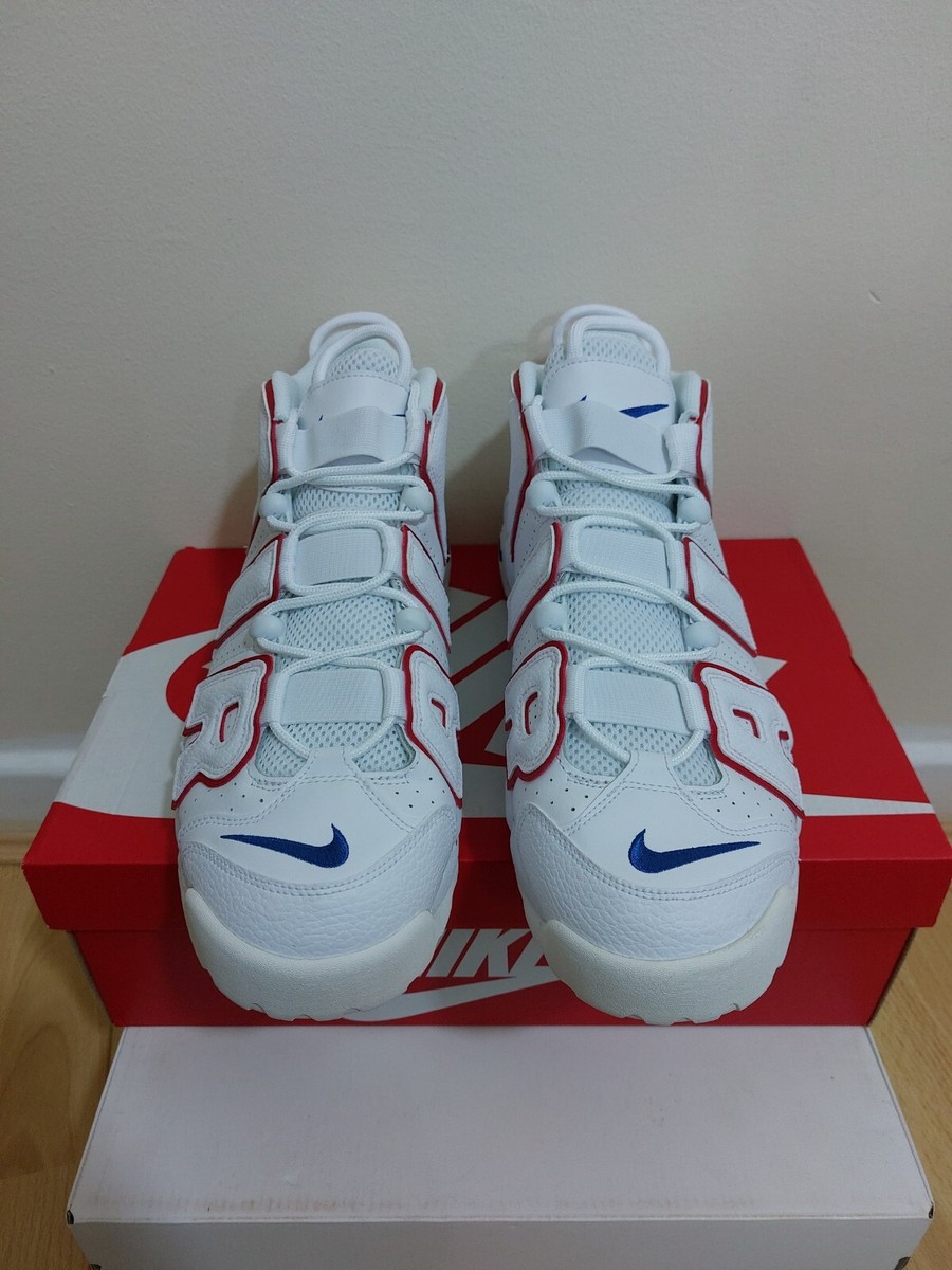New Nike Air More Uptempo 96 USA Men's DX2662-100 UK SIZE 12 New Nike Air More Uptempo 96 USA Men's DX2662-100 UK SIZE 12