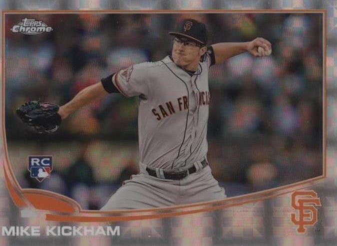 2013 Topps Chrome - Mike Kickham #156 X-Fractor (RC) for sale online | eBay