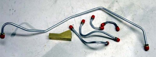 1968-69 CAMARO CROSSRAM BRASS FUEL BLOCK AND LINES COMPLETE | eBay