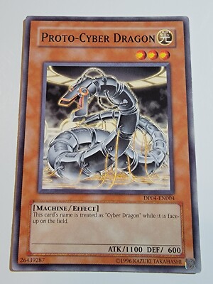 Proto-Cyber Dragon - DP04-EN004 Common Unlimited Yugioh | eBay