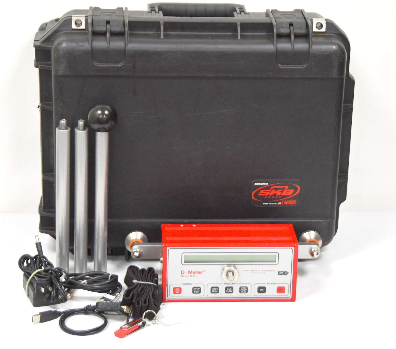 Allen Face D-Meter Model 1610 Floor Flatness Levelness Profiler | eBay