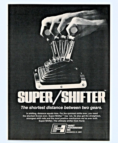 Hurst Super Shifter Vintage 1971 Original Print Ad 8.5 x 11" | eBay