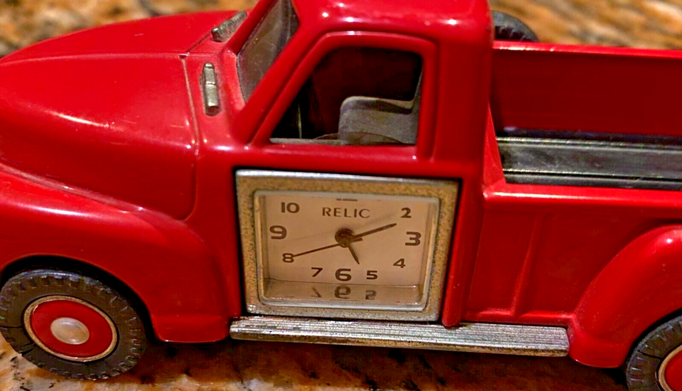 1962 Relic Pickup Truck Desk Clock Vintage Limited Edition | eBay