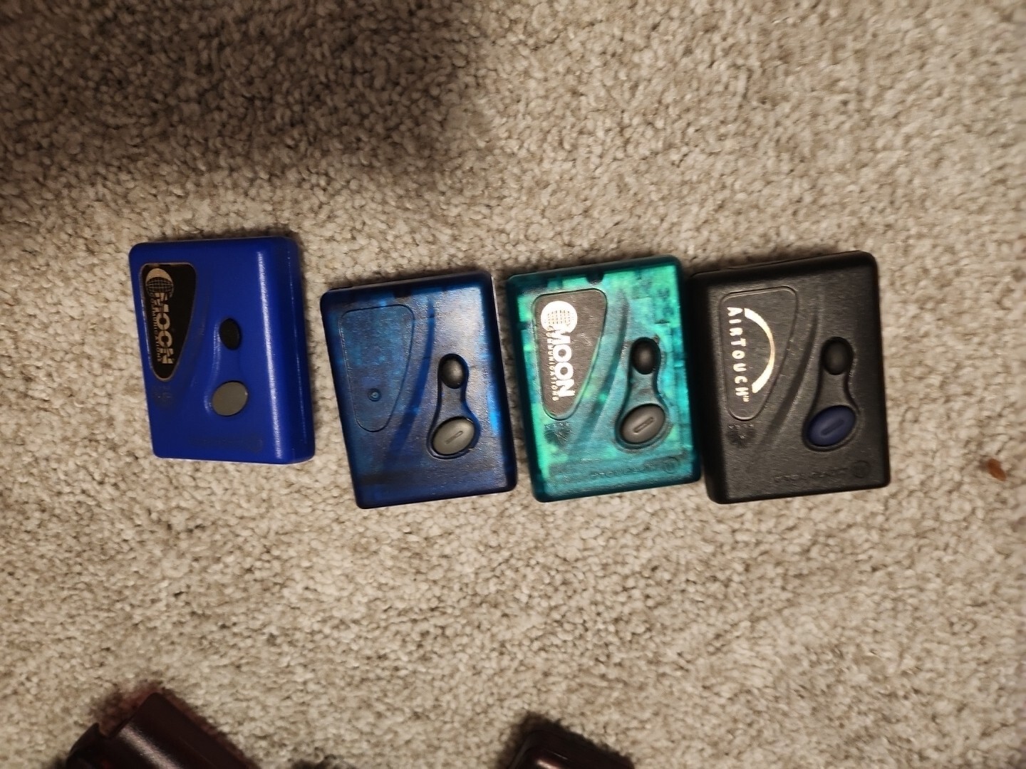 Motorola Digitz Pager- Black. Teal And Blue | eBay