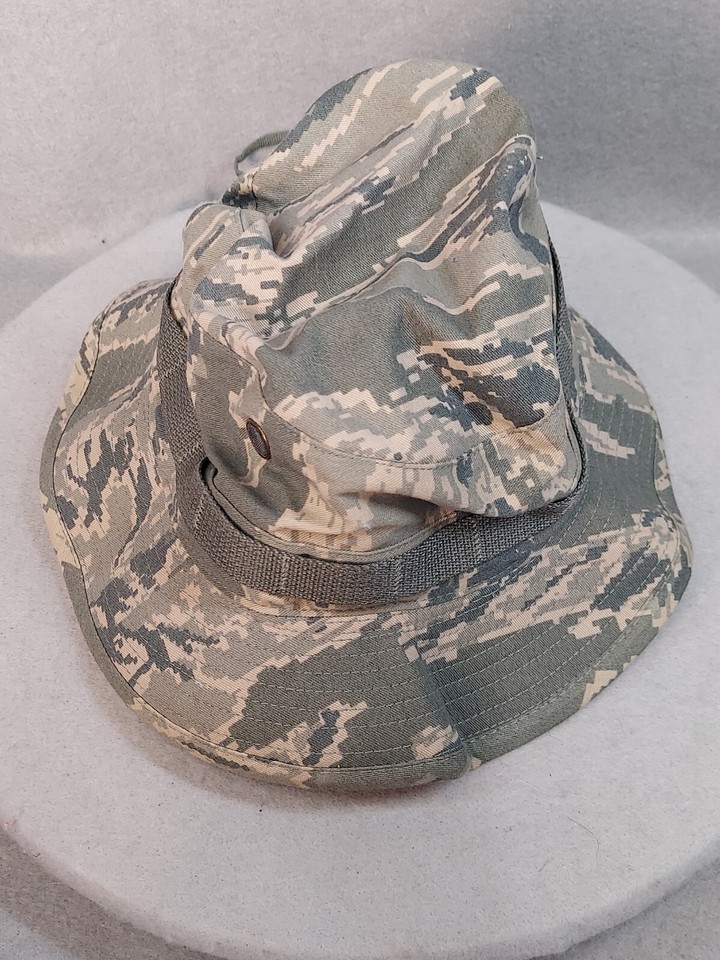 USGI USAF ABU Tiger Stripe Sun Hat Hot Weather TYPE V Digital Boonie ...