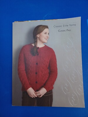 Classic Elite Yarns CEY Pattern Book #1409 Classic Fall 12 Patterns | eBay